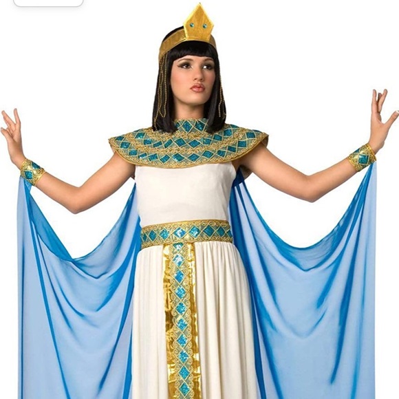 Dresses Adult Cleopatra Costume Egyptian Princess Egypt Goddess Queen Dress Halloween Poshmark